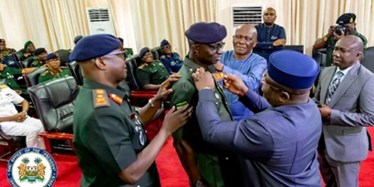 President Bio Decorates New CDS & Other Officers - The Times Sierra Leone