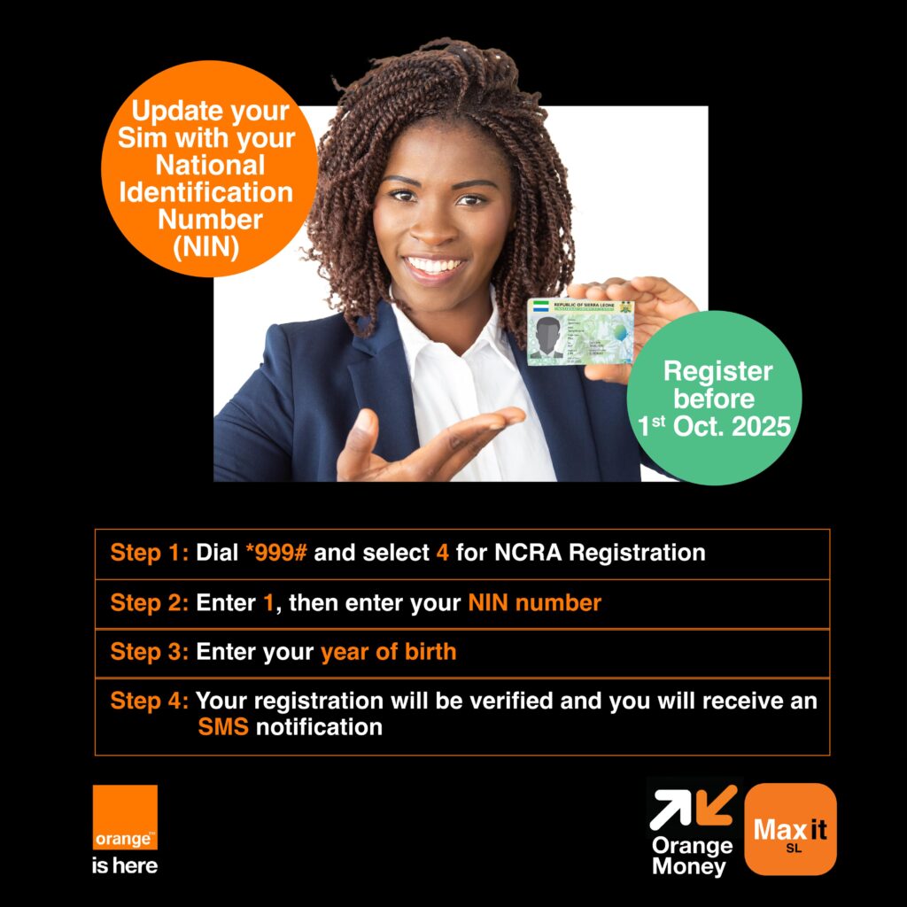 Update Your Sim With Your National Identification Number (NIN) - The ...